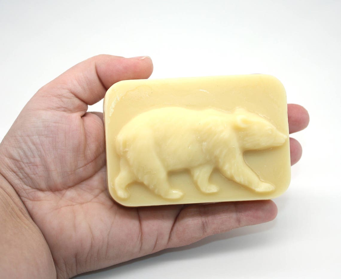 Bear Lotion Bar Solid Lotion All Natural Vegetarian | Etsy