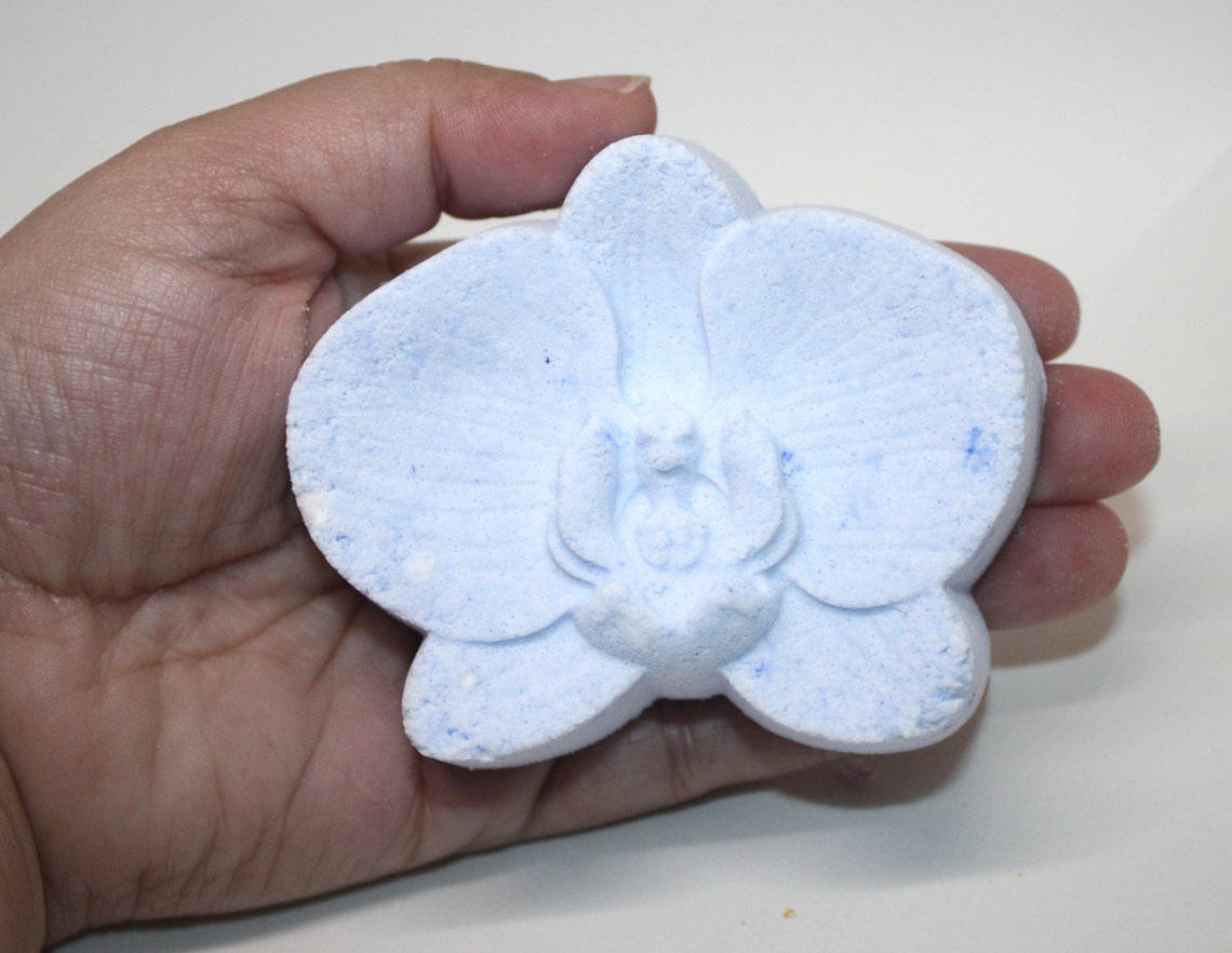 Orchid Bath Bomb Bath Fizzy Bath Fizzie Bath Bombs Flower - Etsy