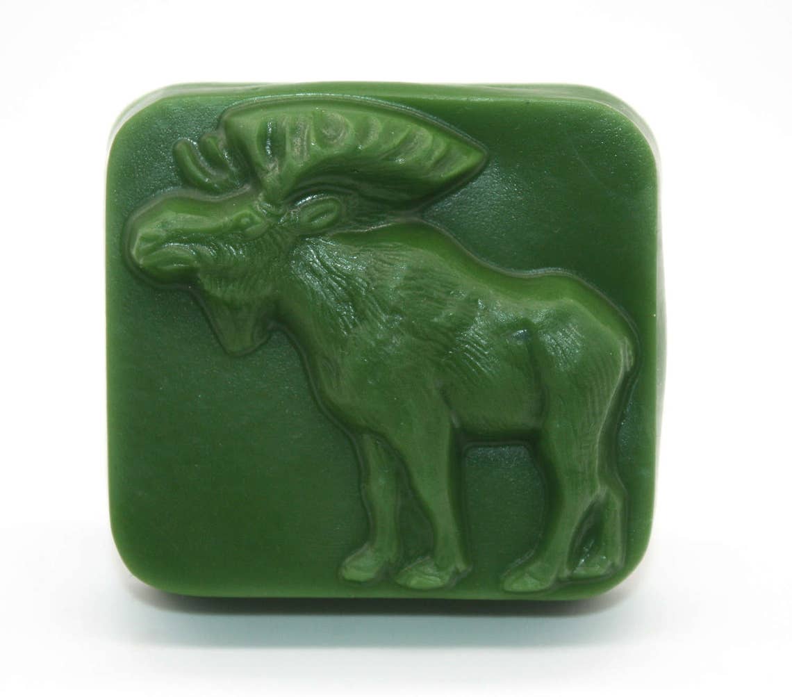 Moose Soap Shower Bar North American Animal for Guys for - Etsy