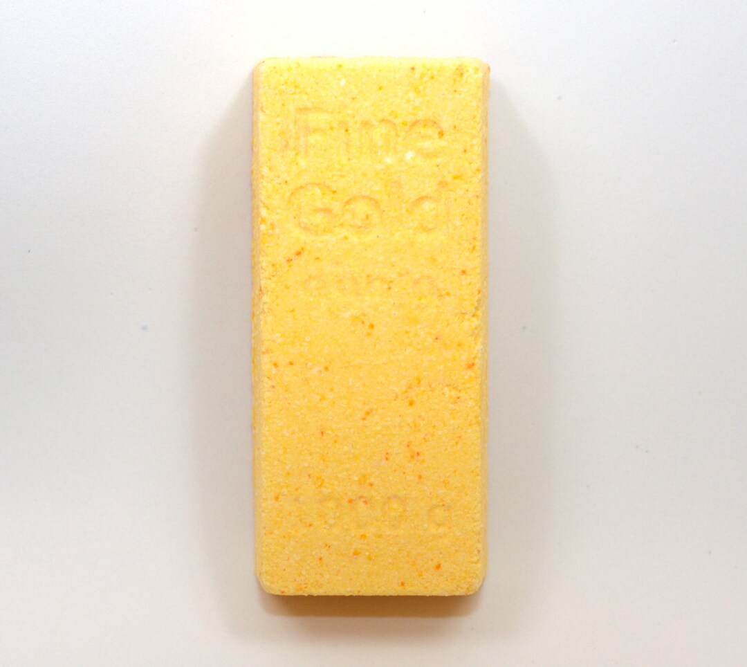 Gold Bar Bath Bomb Bath Fizzy Bath Fizzie Money Party - Etsy