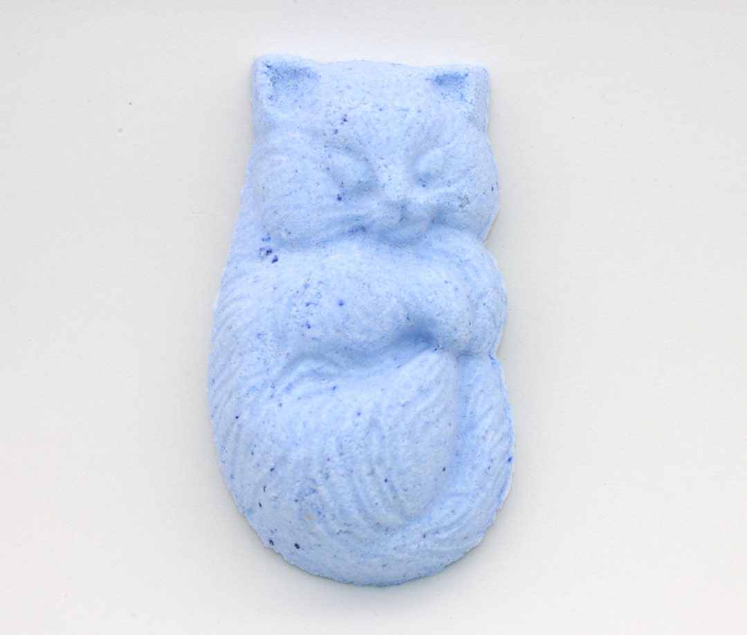 READY TO SHIP Kitten Bath Bomb Bath Fizzy, Immediate Shipping, Cat Bath ...