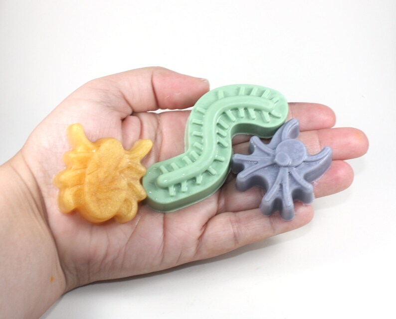 Creepy Crawly Critter Soaps Set of 6 Centipede Spider | Etsy