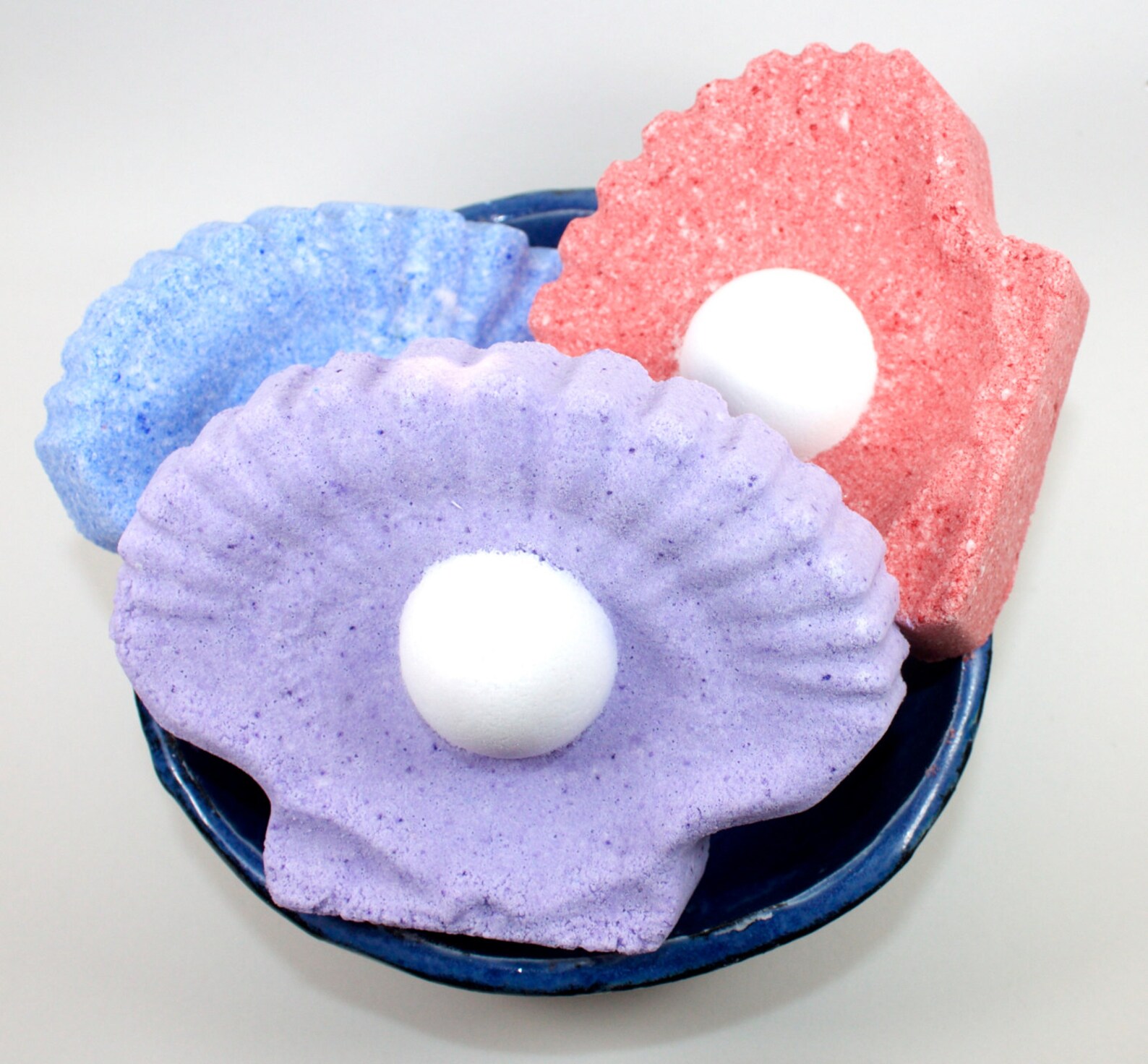 Pearl in Seashell Bath Bomb Bath Fizzie Bath Fizzy Sea - Etsy