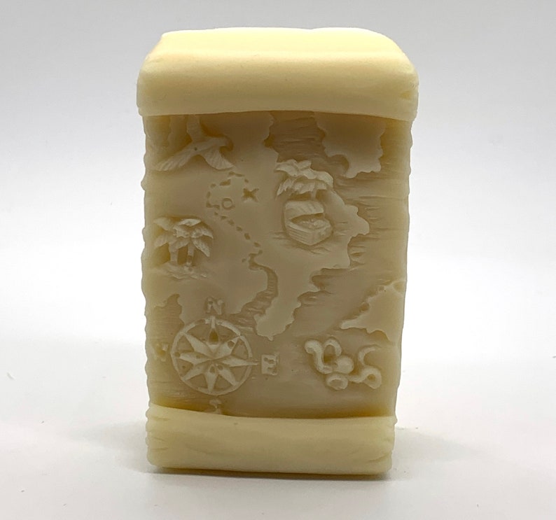 Treasure Map Lotion Bar solid lotion all natural | Etsy