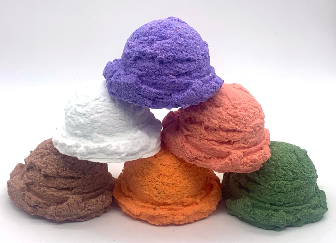 Ice Cream Scoop Bath Fizzies - Ice Cream Bar, Pool Party, Party Favor ...