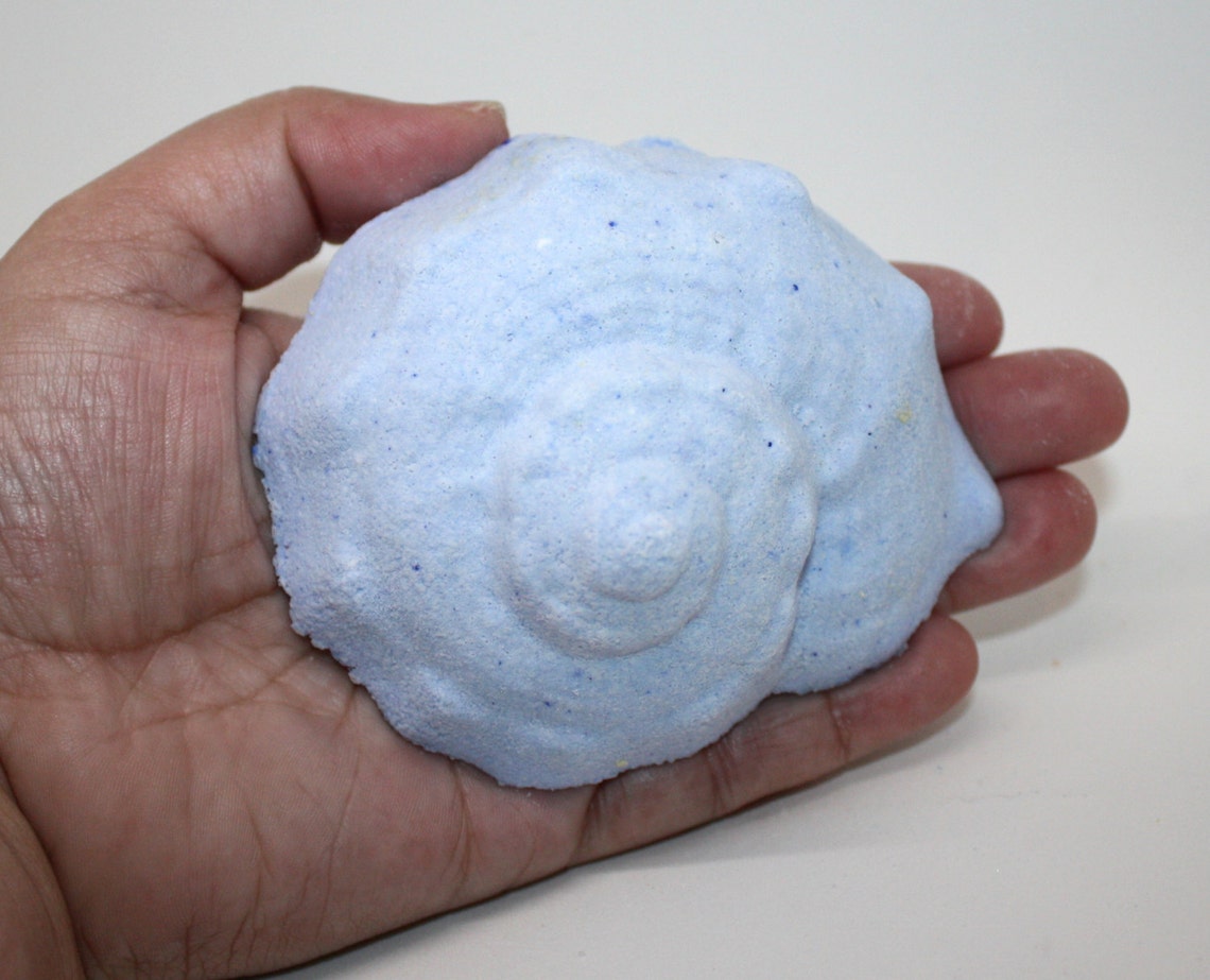 Spiral Shell Bath Bomb Sea Shell Bath Bomb Seashell Bath - Etsy