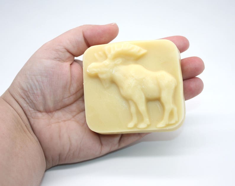 Moose Lotion Bar Solid Lotion All Natural Father's - Etsy
