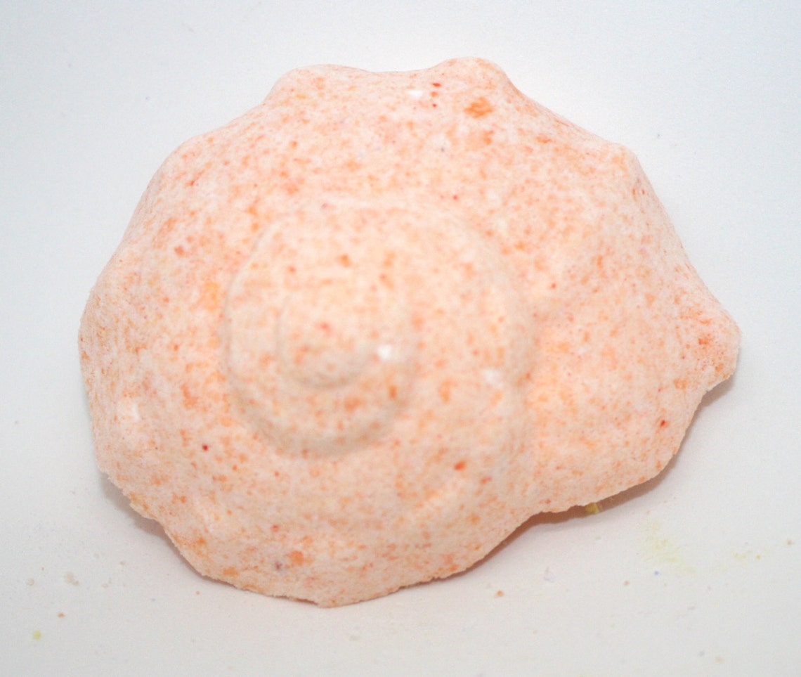 Spiral Shell Bath Bomb Sea Shell Bath Bomb Seashell Bath - Etsy