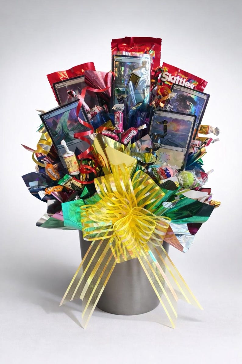 Magic the Gathering Candy Bouquet - Etsy