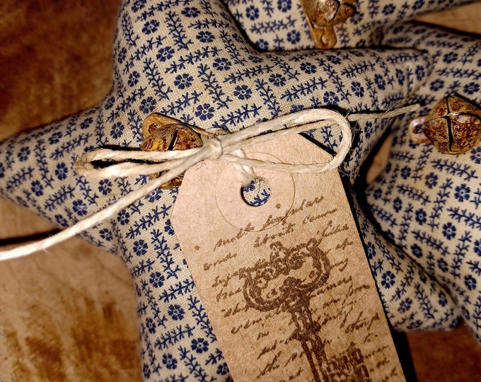 Reproduction Cotton Civil War Fabric Stars Set of 3 - Etsy
