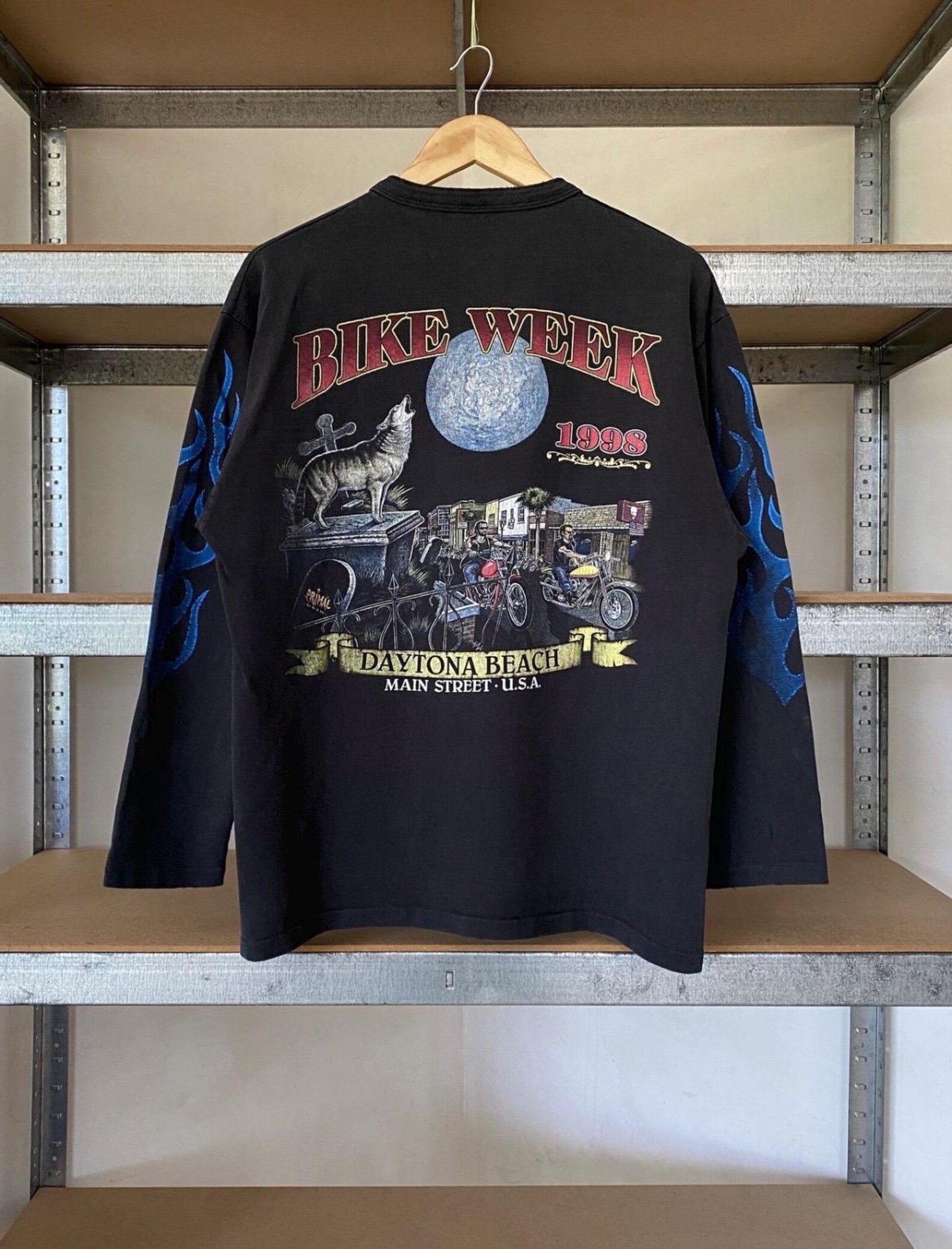 Vintage 1998 Bike Week Daytona Beach Faded Long Sleeve Shirt Size L - Etsy