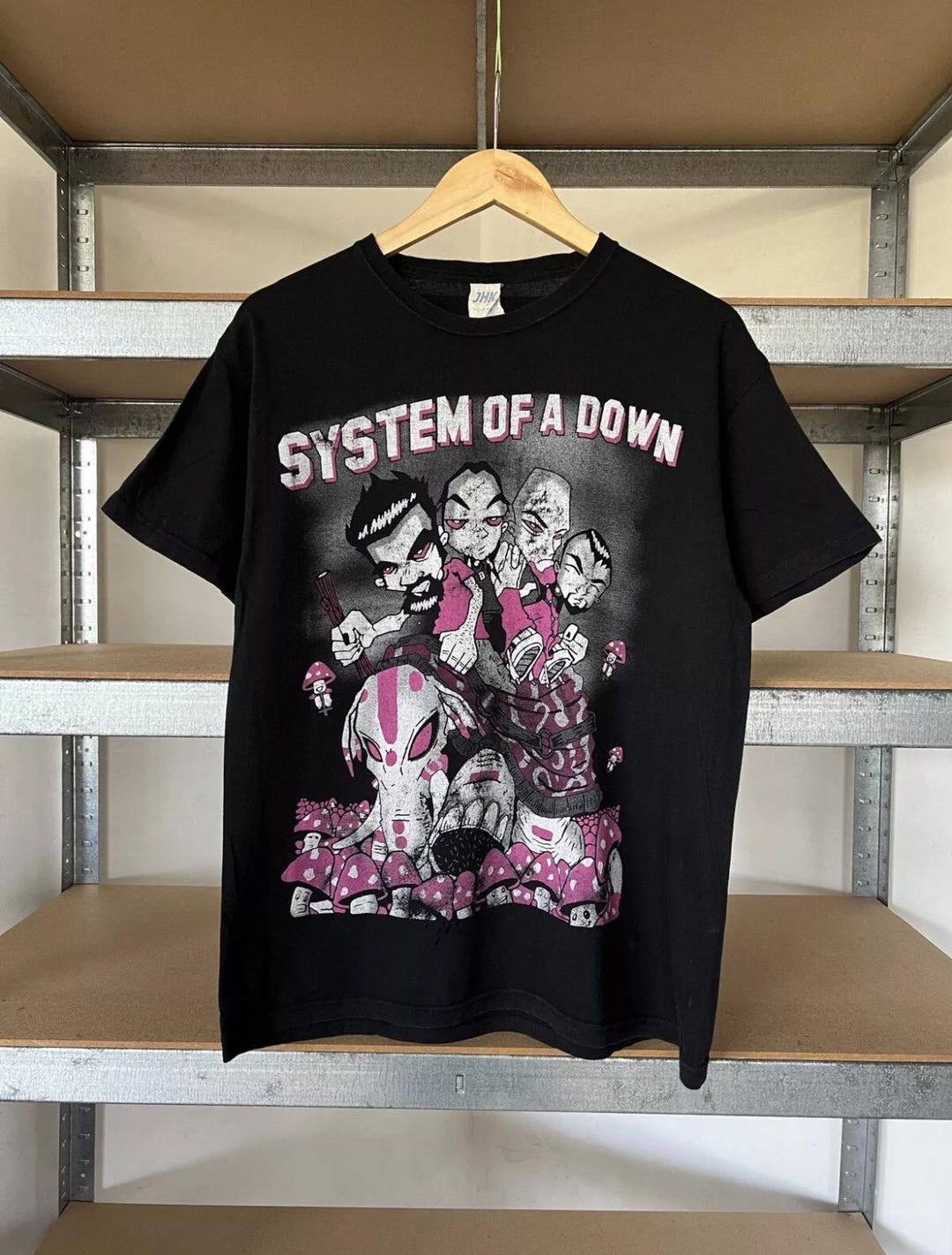 Vintage 2000s System of a Down Y2K Rock Band T-shirt Size M - Etsy