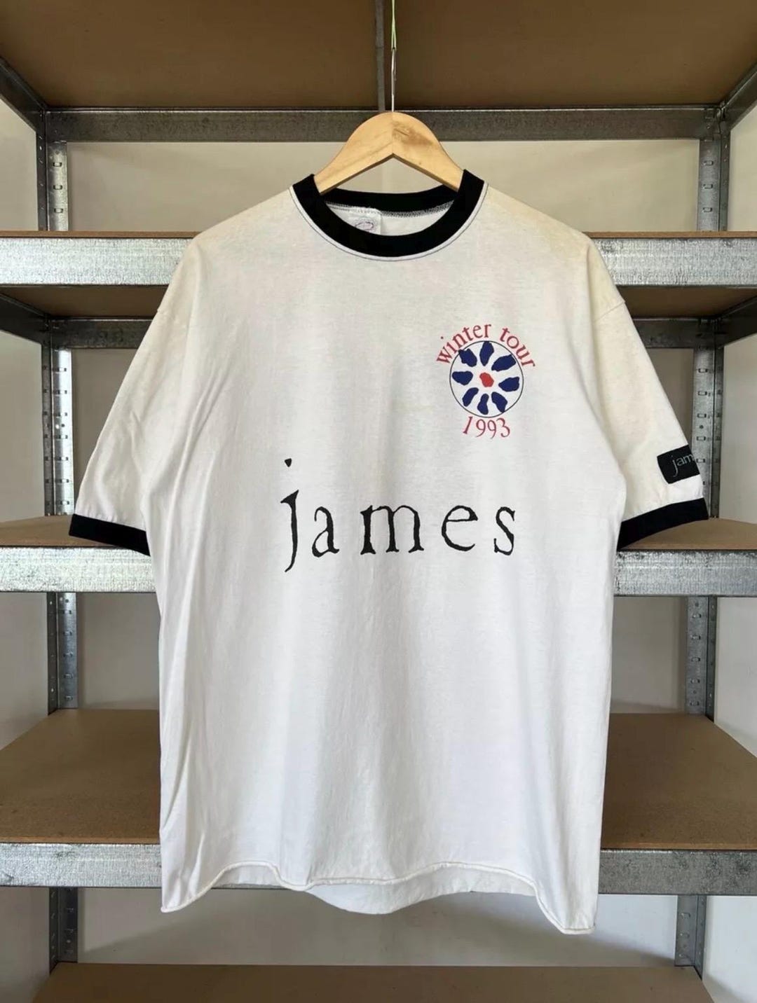 Vintage 1993 James Rock Band Tour T-shirt Size XL - Etsy