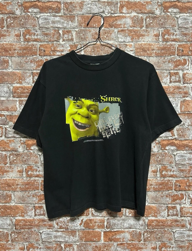 Vintage 2004 Shrek Cartoon Movie T-shirt - Etsy