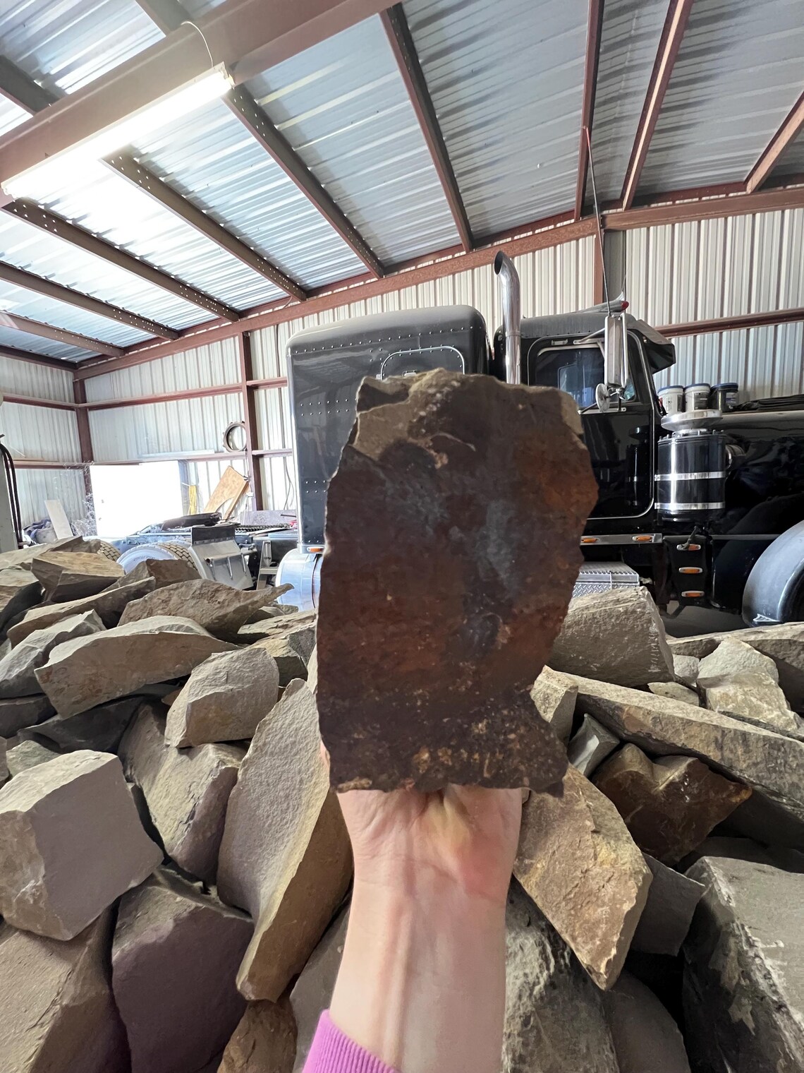 Oklahoma Blue Stone Scrap - Etsy