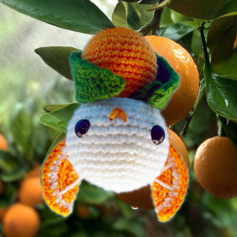 Citrus Fruit Bats Crochet Pattern – Lemon, Lime, Orange, Grapefruit ...