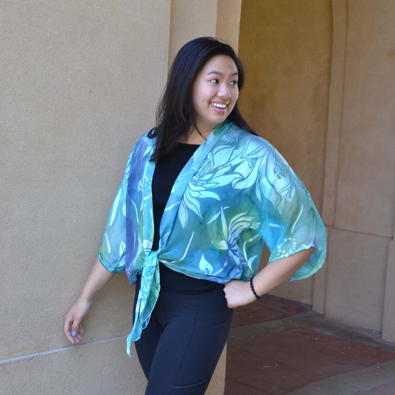 Devore Kimono - Etsy