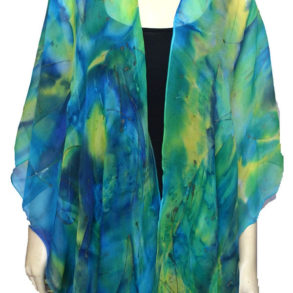 Silk Ruana - Etsy