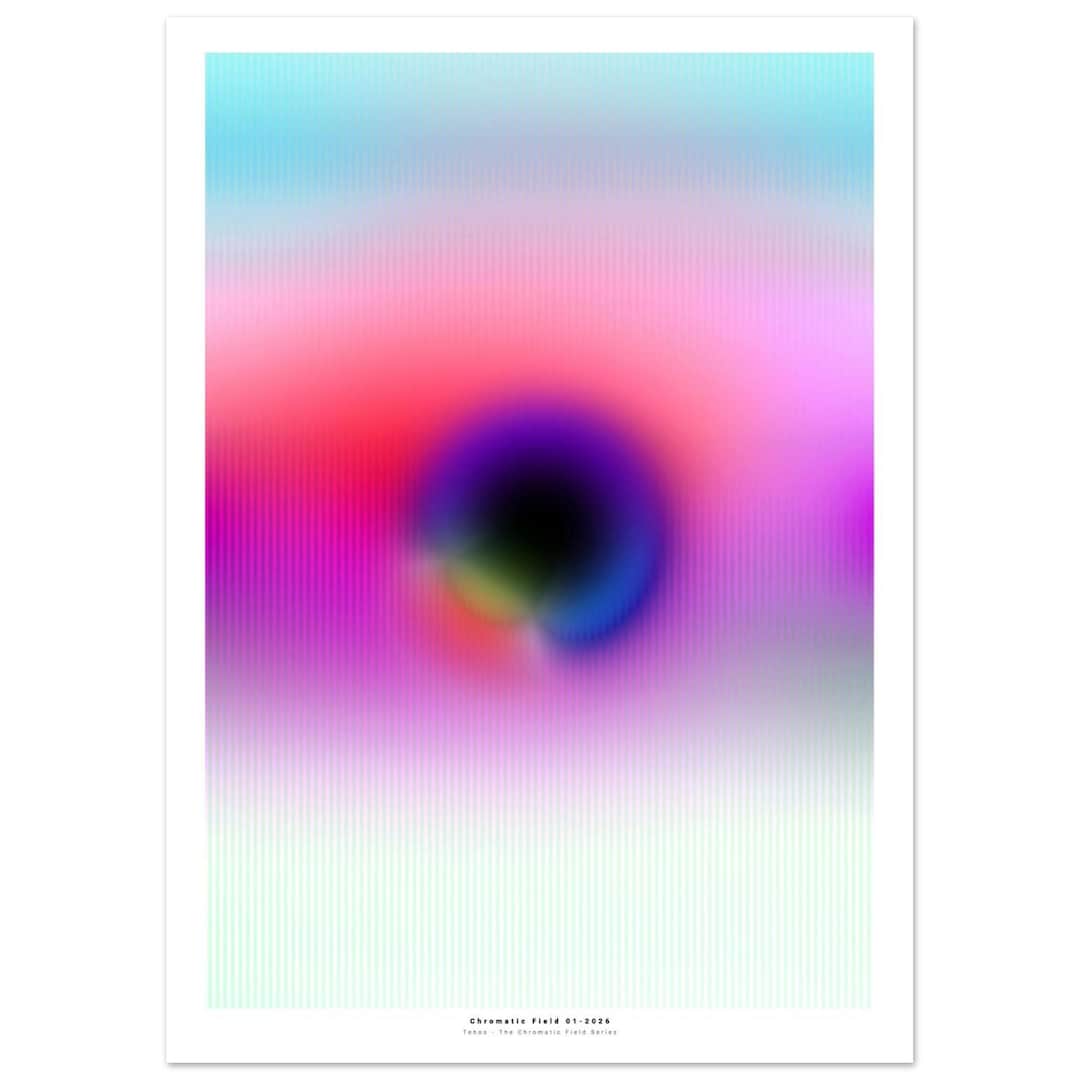 Abstract Gradient Art Print | Fine Art Giclée, Contemporary Poster for ...