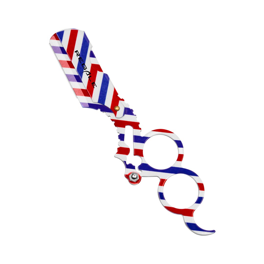 Regale Barber Supply Unique Finger Insert Straight Edge Razor, Barber ...