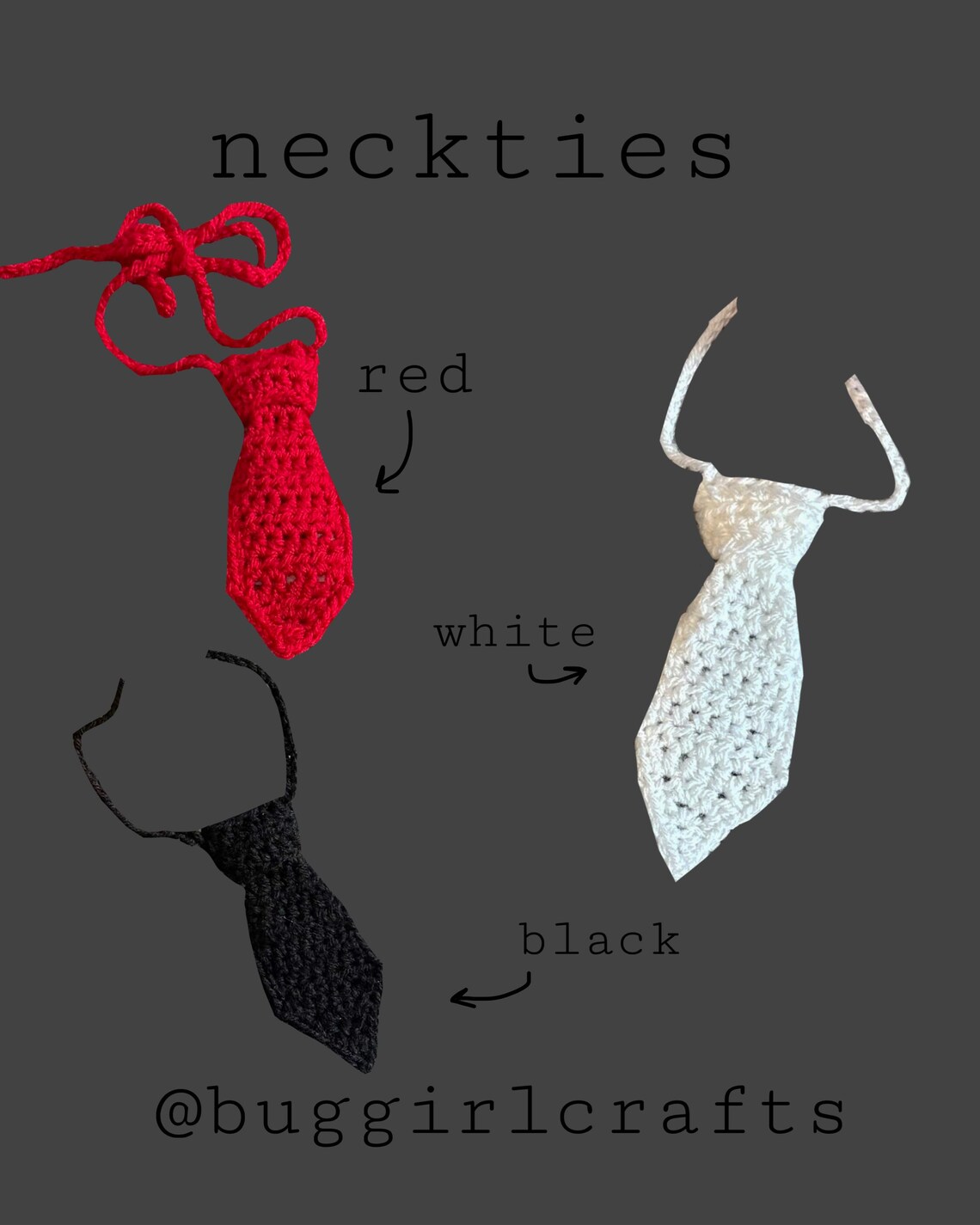 Crochet Cat Necktie or Bow Tie – Handmade Pet Collar - Etsy