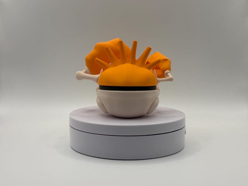 Kingler Inspired Pokéball | 3D Printed Pokémon Collectable | Water Type ...