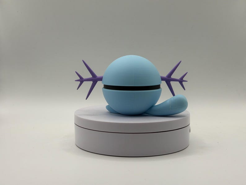Wooper Inspired Pokéball | 3D Printed Pokémon Collectable | Water ...