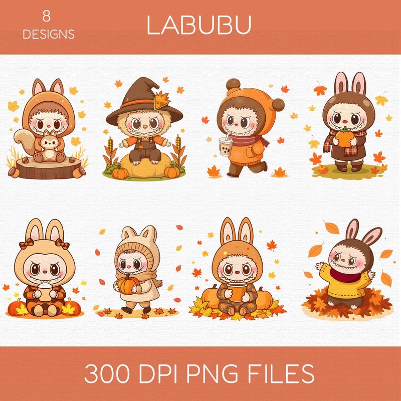 Kawaii Fall Png - Etsy