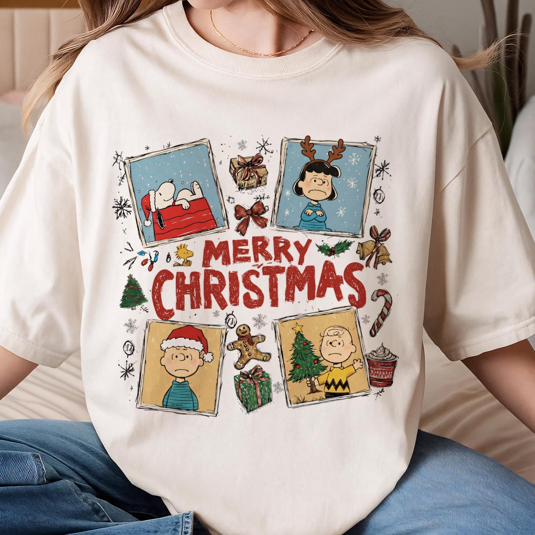 Christmas Snoopy, Peanuts PNG: Holiday Clipart (digital Download) - Etsy