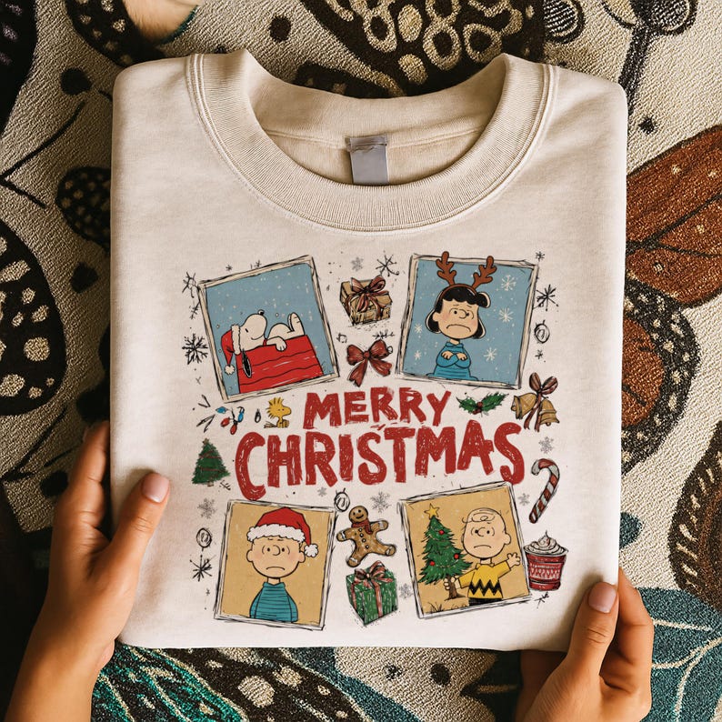 Christmas Snoopy, Peanuts PNG: Holiday Clipart (digital Download) - Etsy