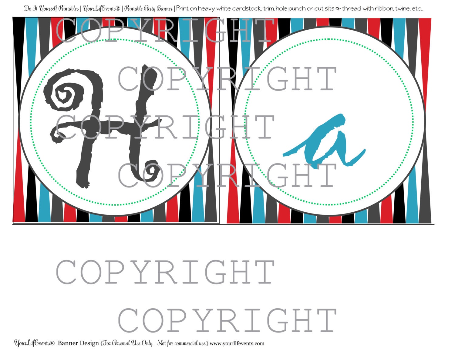 Jester Birthday Party PRINTABLES Jester Themed - DIY Printable Jester ...