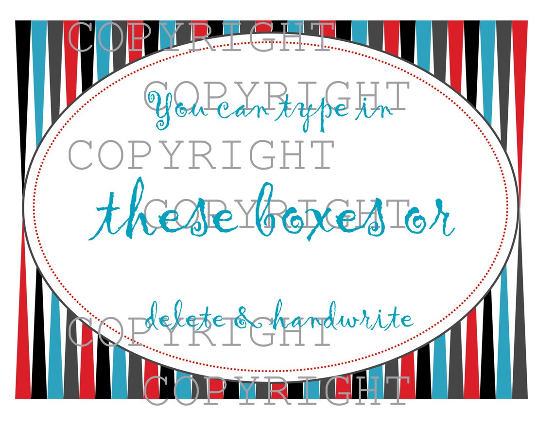 Jester Birthday Party PRINTABLES Jester Themed - DIY Printable Jester ...