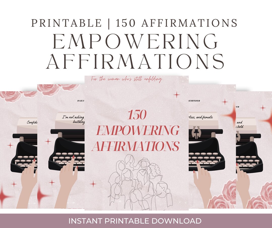 150 Empowering Affirmations for Women – Daily Affirmation Cards ...