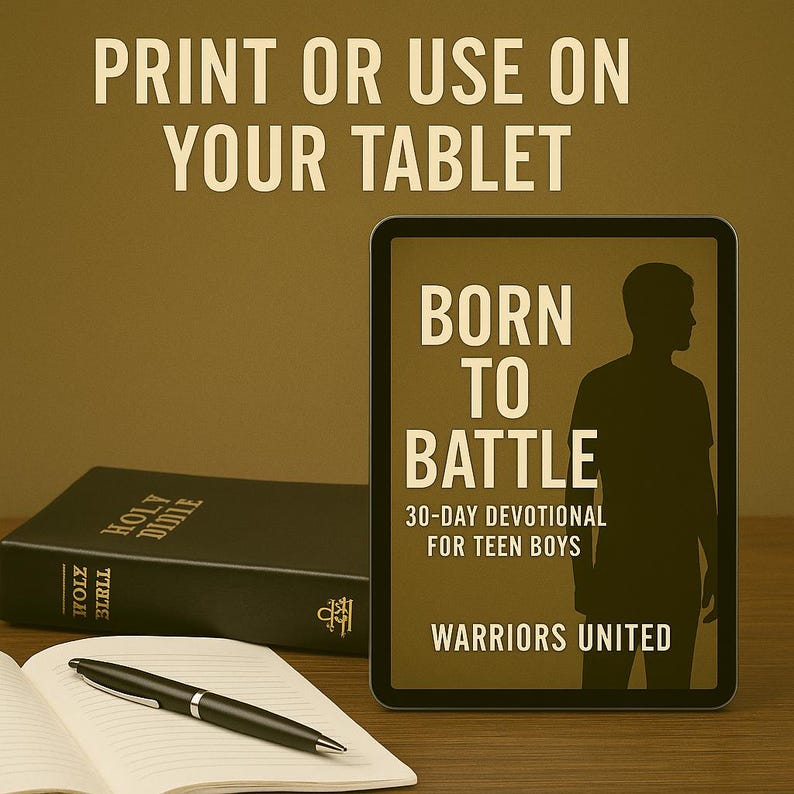 Teen Boy Christian Devotional: 30-day Challenge Journal (PDF Download ...