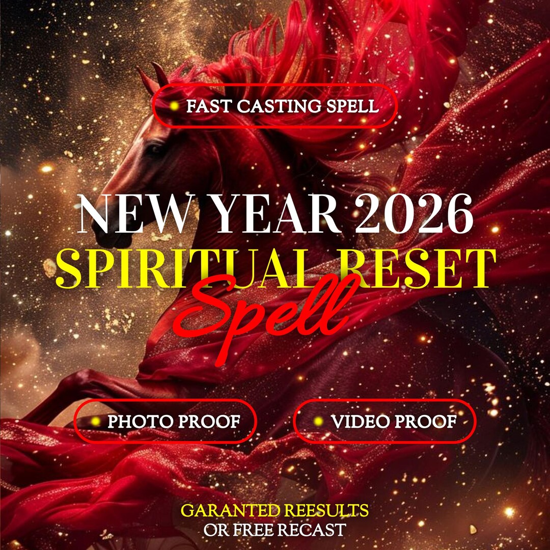 New Year 2026 Spiritual Reset | Blessing Spell for a Brighter Year ...