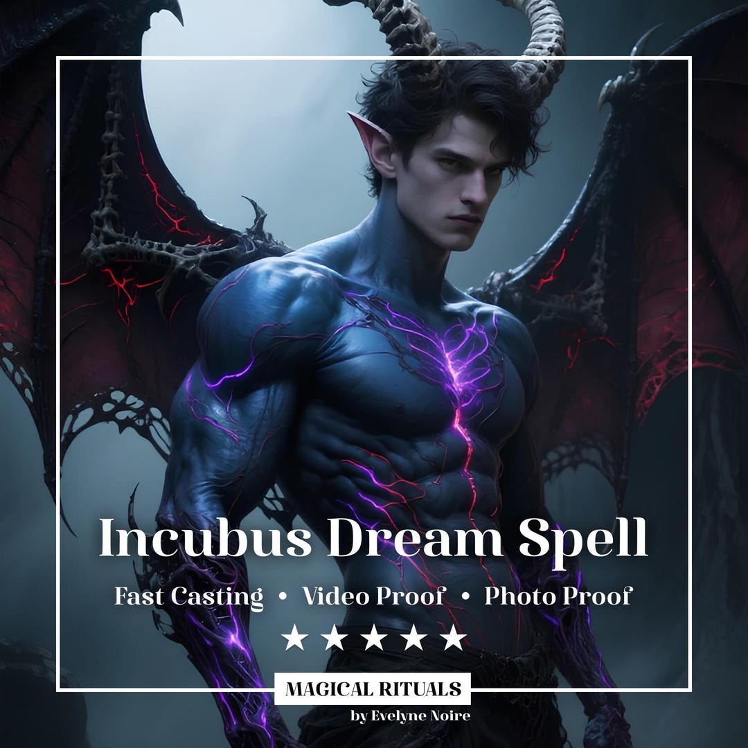Incubus Lust Dream Spell • Nighttime Energy Connection • Sensual Magic ...