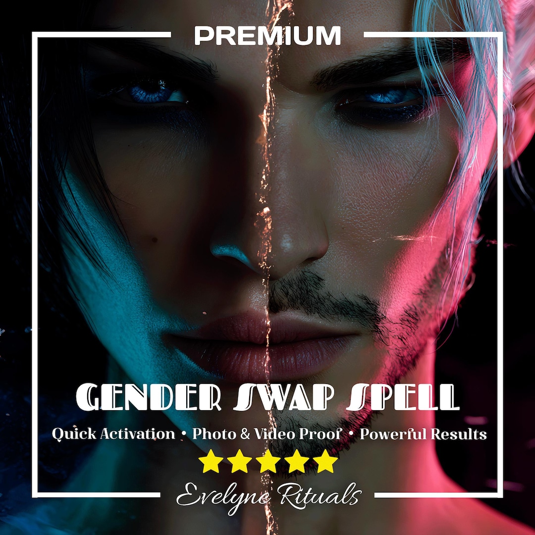 Gender Swap Spell • Gender Transformation Ritual • Be Yourself Spell ...
