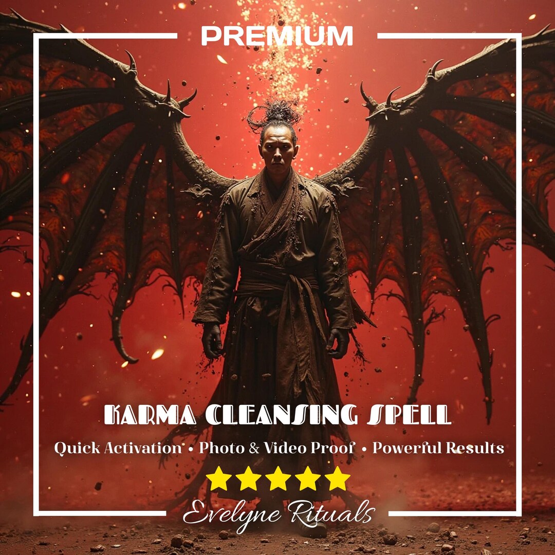 Karma Cleansing Spell • Remove Bad Karma • Good Karma Ritual • Energy ...