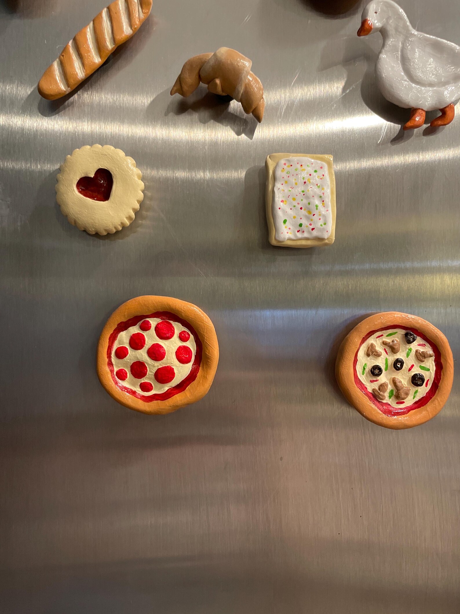 Handmade Pizza Refrigerator Magnet - Etsy