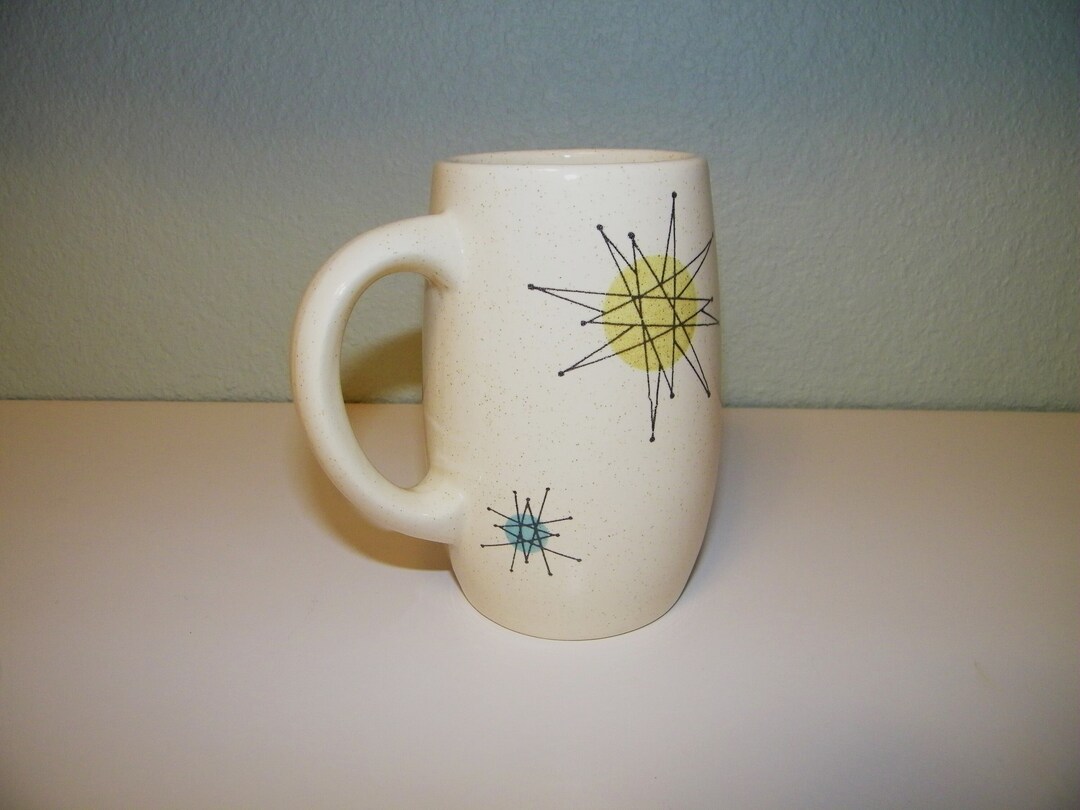 Minor Flaws Rare Franciscan Starburst Grand Mug 1950s 1960s Mid Century ...