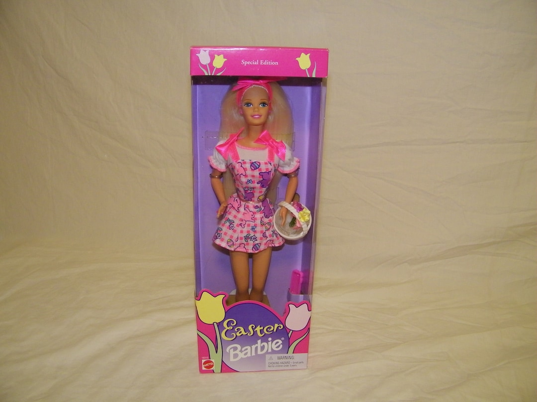 Vintage NRFB Mint NOS Special Edition Easter Barbie Collector Spring ...