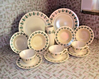 Mid Century Modern Dinnerware | Etsy