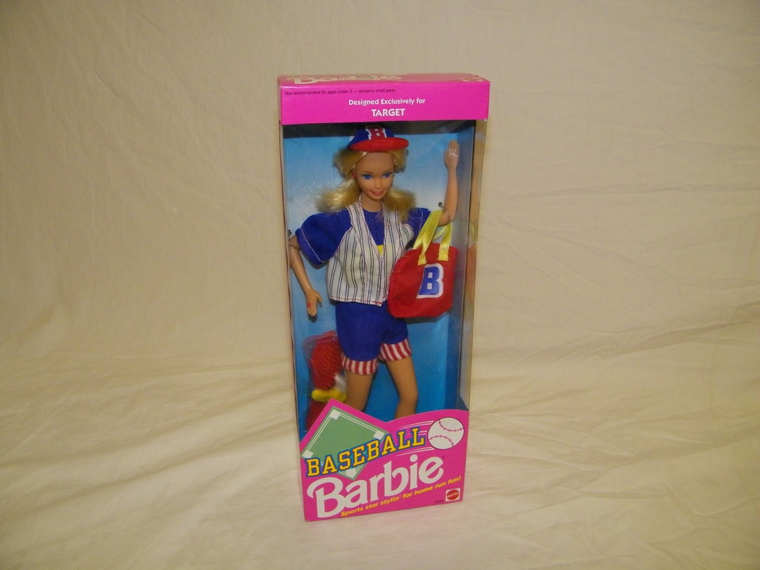 Vintage NRFB Mint NOS Special Edition Baseball Barbie Collector Doll ...