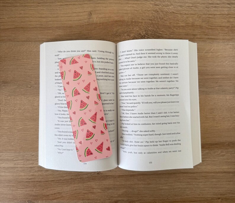 Fruit Bookmarks Set | Double-sided & Laminated Bookmarks, Girly ...