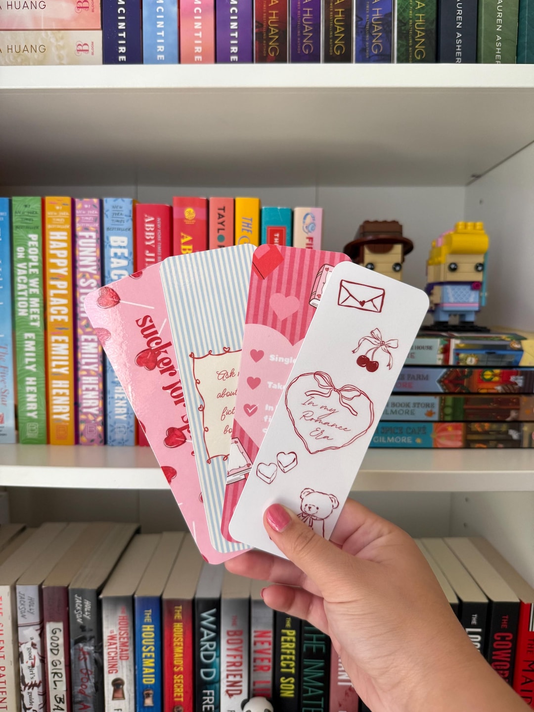 Romance Themed Bookmark Set | Single-sided & Laminated. Romance ...