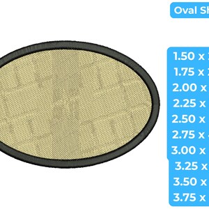Embroidery Patch Frames Set – 10 Different Shapes, Each Available in 10 ...