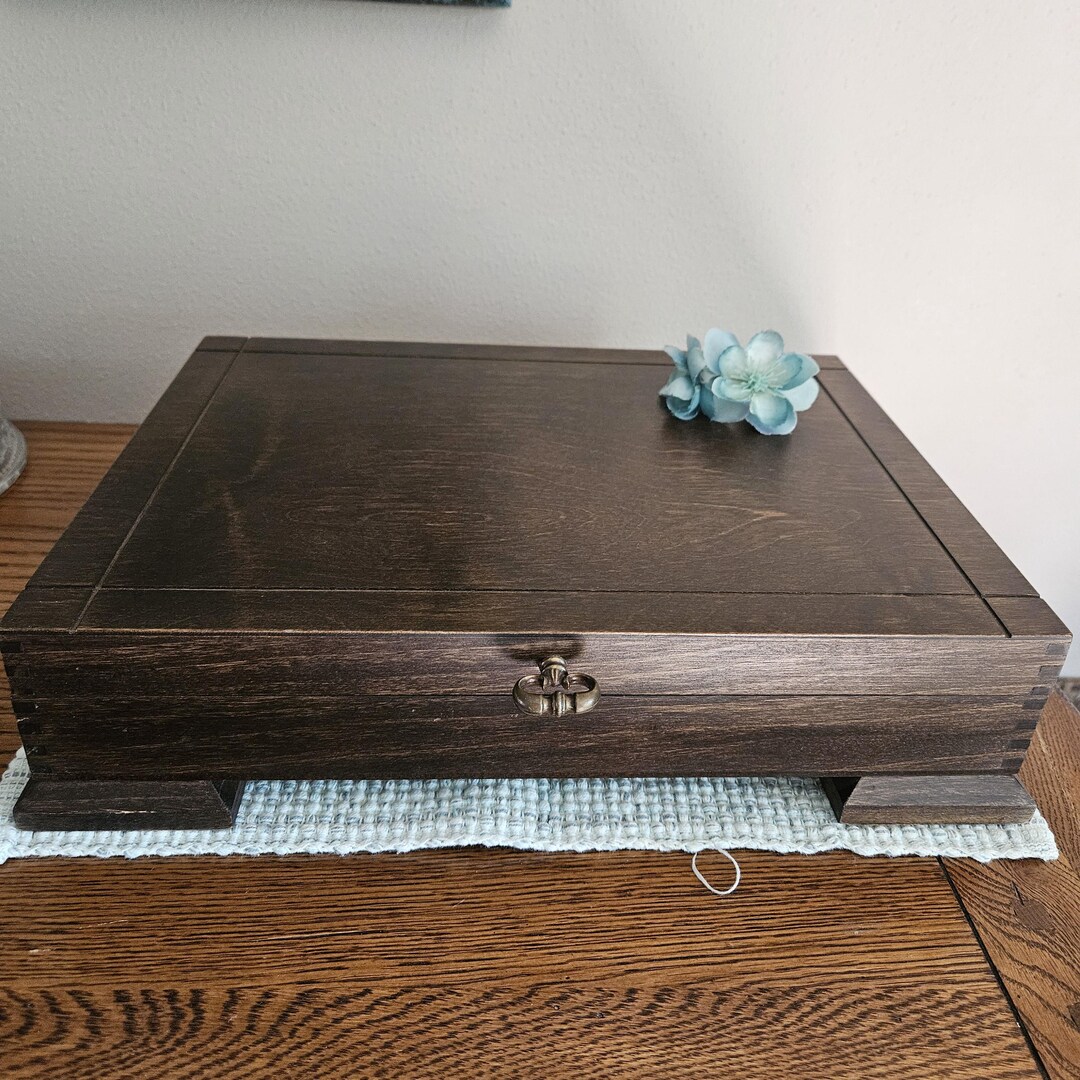 Vintage Janel Tarnish Proof Flatware Wood Chest - Etsy