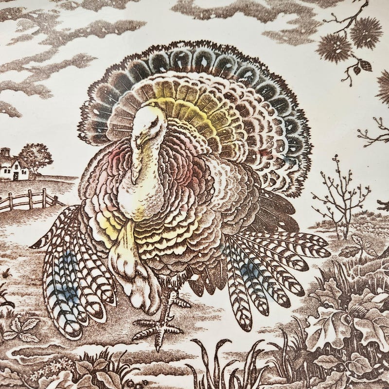 Turkey Platter - Etsy