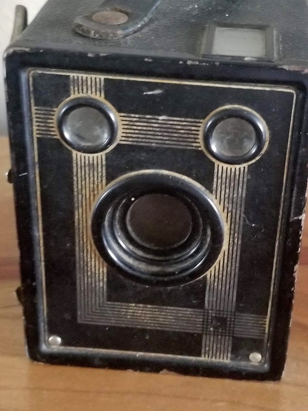 Vintage Agfa Ansco B-2 Shur Shot Box Camera / Art Deco Style - Etsy