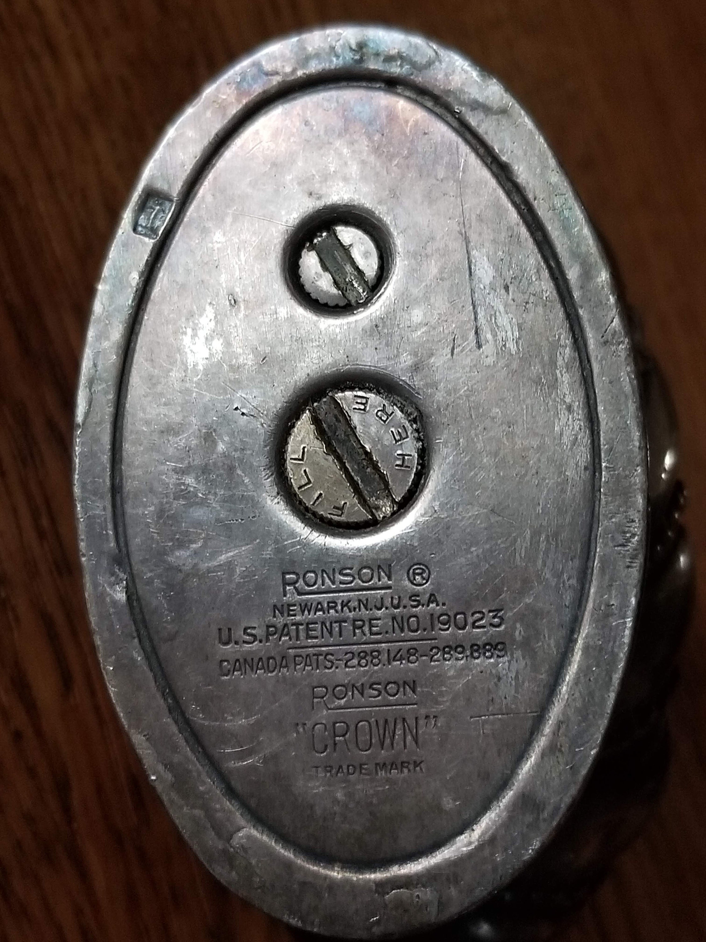 Art & Collectibles Mid-Century Silver-plate Crown Table Lighter by ...